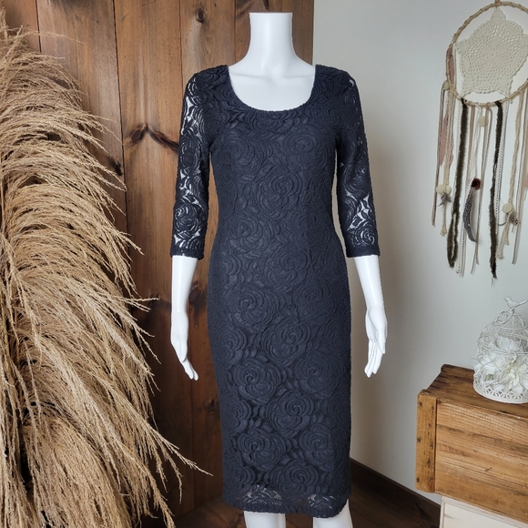 Candie's | Dresses | Candies Black Lace Dress | Poshmark